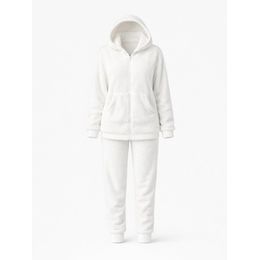 Leafletic Hausanzug 'Leafletic Women&rsquo;s Hoodie and Jogger Set' Damen Gr&ouml;&szlig;e M wei&szlig;