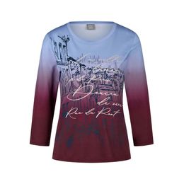 Rabe T-Shirt in Dunkelrot | Gr.: 40