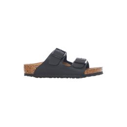 Birkenstock Sandals 'Arizona Kids Birko Flor Narrow Fit Black' girl size 28 Black
