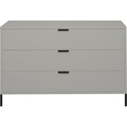 M&auml;usbacher Kommode &raquo;Bonnie&laquo; Kommode mit Quadratgestell grau Holzwerkstoff B/H/T: 119cm x 80cm x 45cm, 3 Stk.