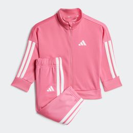 M&auml;dchen Trainingsanzug "I 3S TR TS 205", pink, Gr. 98, adidas Sportswear, Obermaterial: 100% Polyester, Sportanz&uuml;ge