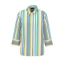 Goldner Bluse Damen Gr&ouml;&szlig;e XL/XXL blau / hellgelb / gr&uuml;n / wei&szlig;