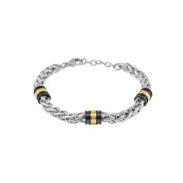 Police Herren Armband &raquo;Solaris&laquo; silber 22cm, Edelstahl