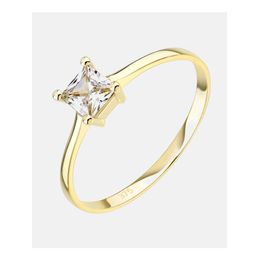 Vanlere Verlobungsring aus 375 Gelbgold mit Zirkonia | Gr.: 53