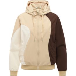 Ragwear Damen Bomberjacke "Oggie Block", beige, Gr. XXL, Obermaterial: 100% Polyester. Innenfutter: 100% Polyester, Jacken, Damen Funktionsjacke mit
