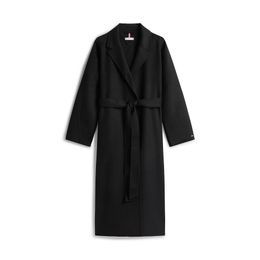 TOMMY HILFIGER Between-Seasons Coat female size XS Black