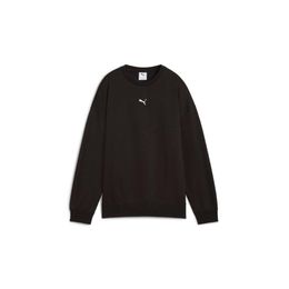 Puma Pullover "Ess Oversized Crew FL" in Schwarz | Gr.: M