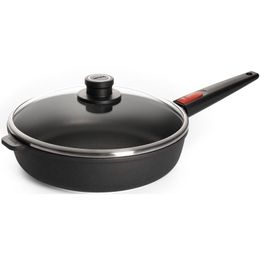 Woll Bratpfanne &raquo;MADE IN GERMANY - Nowo Titanium&laquo; Aluminiumguss 1 Stk. tlg. &Oslash; 28 cm schwarz &Oslash; 28cm + H&ouml;he 7cm