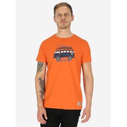 Denim Factory Shirt male size XL Orange
