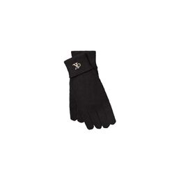 Calvin Klein Damen Strickhandschuhe &raquo;CK FINE RIB GLOVES&laquo; Fingerhandschuhe schwarz Einheitsgr&ouml;&szlig;e