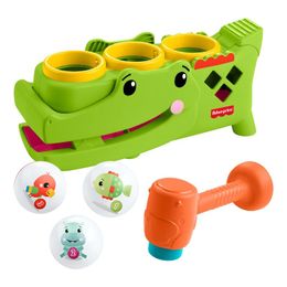 Fisher-Price Klopfbank &raquo;Sitz- und Klopf-Rolligator&laquo; gr&uuml;n Einheitsgr&ouml;&szlig;e Klopfbank