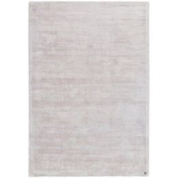 Tom Tailor HOME Teppich &raquo;Shine uni&laquo; rechteckig 8 mm H&ouml;he Handwebteppich, 100% Viskose, handgewebt, mit elegantem Schimmer grau Viskose B : 250cm 1 Stk
