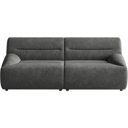 Sit & More sit&more Big-Sofa &raquo;Scrabble&laquo; Modernes Design in verschiedenen Stoffarten grau 100% Polyester B/H/T: 200cm x 80cm x 100cm, Microfaser