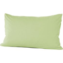 Primera Kissenbezug &raquo; Mako-Feinjersey Kissenbezug im Doppelpack&laquo; In vielen Uni-T&ouml;nen gr&uuml;n Feinjersey, Obermaterial: 100% Baumwolle B/L: 40cm x 60cm, 2 Stk., 