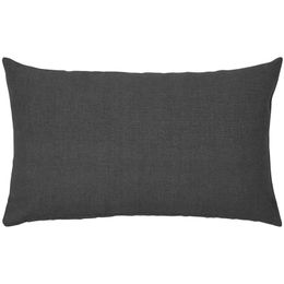 Pad Dekokissen &raquo;LEDA&laquo; 100% Baumwolle grau Baumwolle B/L: 30cm x 50cm, 2 Stk.