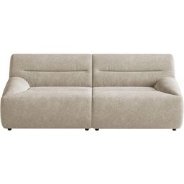 Sit & More sit&more Big-Sofa &raquo;Scrabble&laquo; Modernes Design in verschiedenen Stoffarten beige 100% Polyester B/H/T: 200cm x 80cm x 100cm, Microfaser
