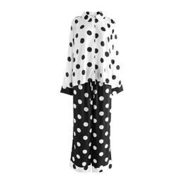 Cath Kidston Pyjama 'Cath Kidston' Damen Gr&ouml;&szlig;e 5XL schwarz / wei&szlig; Sommerkleid