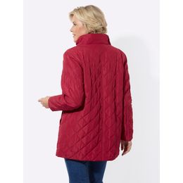 Classic Basics Damen Steppjackekirsche, Gr. 38, unifarben, 100% Polyester, Jacken