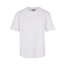 Urban Classics M&auml;dchen Kurzarmshirt "Urban Classics Boys Boys Heavy Oversize Tee", wei&szlig;, Gr. 122, unifarben, 100% Baumwolle, Shirts