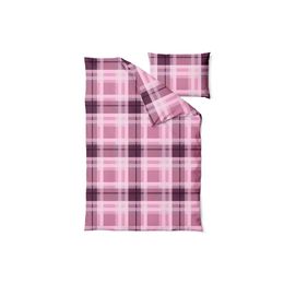 Traumschlaf Bettw&auml;sche Carlo in pink | Gr.: 135 x 200 + 80 x 80 cm