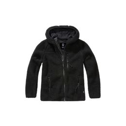 Brandit Damen Allwetterjacke "Brandit Damen Ladies Teddyfleecejacket", schwarz, Gr. XL, mehrfarbig, 100% Polyester, Jacken