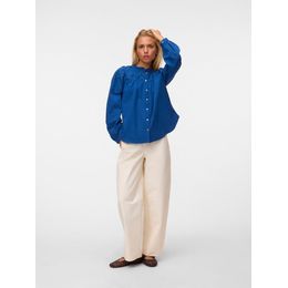 V&eacute;ro Moda Vero Moda Bluse in Blau - 32% | Gr&ouml;&szlig;e XS | Damen-blusen