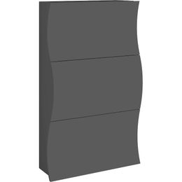 Home Affaire Schuhschrank &raquo;Schuhschrank mit Klappen / Schuhkommode, H&ouml;he 121 cm&laquo; onda 71 cm breit, Anthrazit,mit 3 klappt&uuml;ren, made in italy FSC -