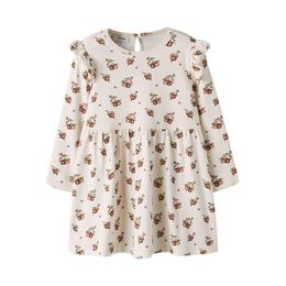 Lil Atelier Kleid "Gayo" in Beige - 42% | Gr&ouml;&szlig;e 98 | Kinderkleider