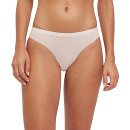 Falke Damen Slip "Daily Climate Control", Gr. L, beige, Single Jersey, Obermaterial: 57% Baumwolle, 38% Viskose, 5% Elasthan, Unterhosen, elastischer