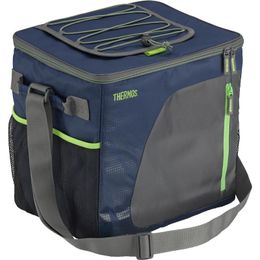 Thermos K&uuml;hltasche &raquo;ICON Cooler mit praktischen Tragenetzen&laquo; IsoTec Premium-Schichtisolierung, verstellbarer Tragegurt blau Einheitsgr&ouml;&szlig;e