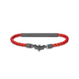 Police Herren Armband &raquo;Batman&laquo; 21cm, Edelstahl Leder