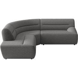 sit&more Ecksofa &raquo;Scrabble, L-Form, B: 248cm&laquo; Modernes Design in verschiedenen Stoffarten grau 100% Polyester B/H/T: 248cm x 80cm x 248cm, Struktur, 