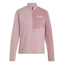 ADIDAS TERREX Performance Shirt 'Multi' female size S Mauve / Dusky pink / White