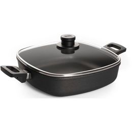 Woll Bratpfanne &raquo;MADE IN GERMANY - Nowo Titanium&laquo; Aluminiumguss 1 Stk. tlg. Induktion schwarz &Oslash; 28cm + H&ouml;he 7cm