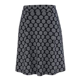Aniston SELECTED Jerseyrock in dunkelblau-grau | Gr.: 44
