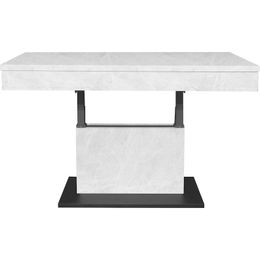 M&auml;usbacher Couchtisch &raquo;Lift Couchtisch&laquo; h&ouml;henverstellbar 58-77cm,Tischplatte aufziehbar, Staufach, 110cm breit schwarz B/H/T: 110cm x 77cm x 60cm
