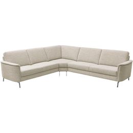 Home Affaire Ecksofa &raquo;Solvaro, optional motorischer Sitzvorzug, Breite 283 cm&laquo; Saugroboter-tauglich, hochwertige Details & sorgf&auml;ltige Verarbeitung 