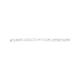 Adeli&aacute;s Unisex Halskette &ndash; Figarokette aus Edelstahl in silber | Gr.: 50 cm