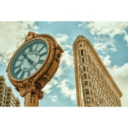 papermoon Fototapete &raquo;Flatiron New York&laquo; bunt Vlies B/L: 3m x 2,23m, Bahnen: 6 Stk.