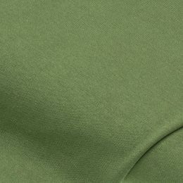buttinette Sweatstoff "Basic" mit gerauter Innenseite, gr&uuml;n