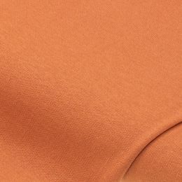 buttinette Sweatstoff "Basic" mit gerauter Innenseite, apricot-orange