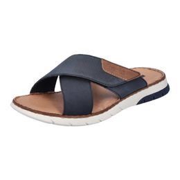 Rieker Mules male size 42 Navy / Brown / White