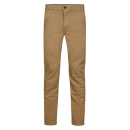 Herren Chinohose, braun, Gr. 31, PETROL INDUSTRIES, Web, Obermaterial: 98% Baumwolle, 2% Elasthan, Hosen, Etwas niedrigere Leibh&ouml;he