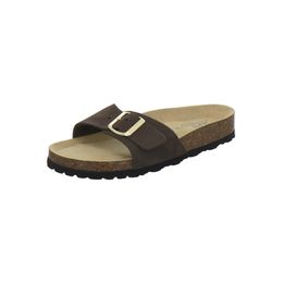 AFS-Schuhe Mules 'Pantoletten Damen Einschnaller espresso' female size 37 Dark brown