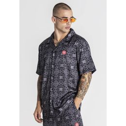 Gianni Kavanagh Button Up Shirt male size XS Grey / Black