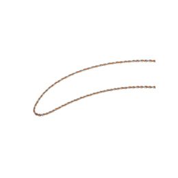Adeli&aacute;s Unisex Halskette &ndash; Kordelkette aus Edelstahl in gold | Gr.: 40 cm