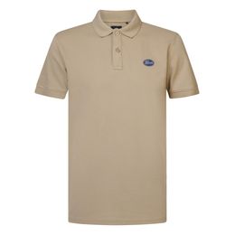 PETROL INDUSTRIES Poloshirt Herren Gr&ouml;&szlig;e XXXL beige / blau