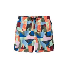 The Sunshine Brand Board Shorts 'Mike' male size L Cobalt blue / Apricot / Rose / Red