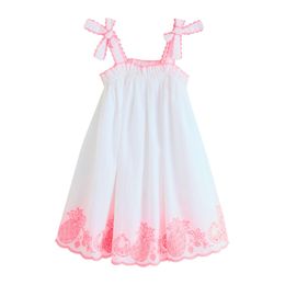 next Kleid M&auml;dchen Gr&ouml;&szlig;e 146 pink / wei&szlig;