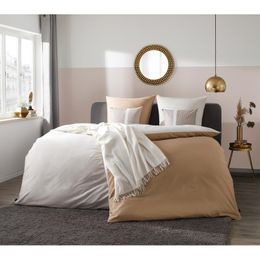 OTTO home Wohndecke &raquo;Plaid Sofia&laquo; mit tollen Fransen, Kuscheldecke wei&szlig; Baumwolle, Polyacryl B/L: 130cm x 170cm